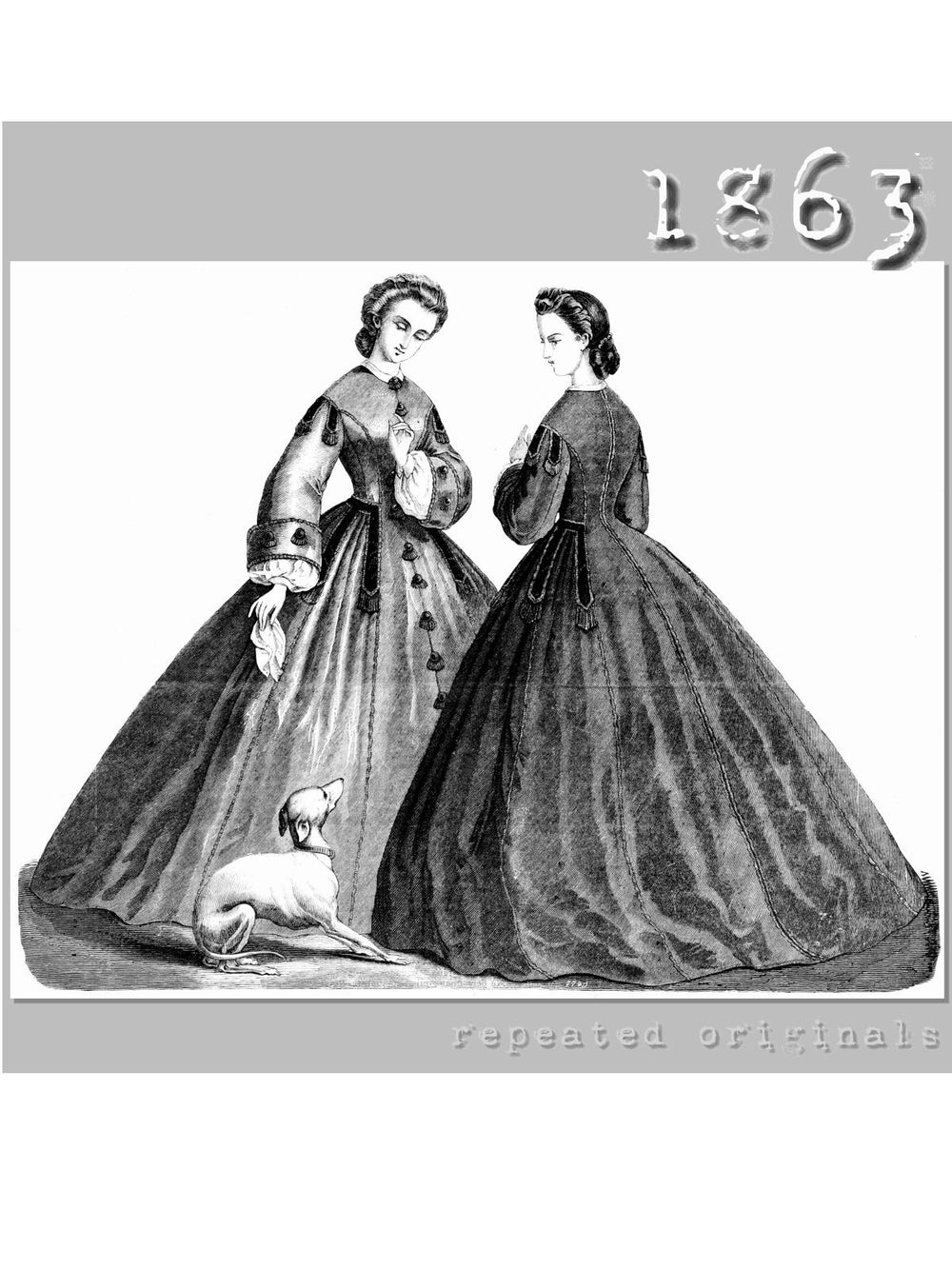 1860s Patterns – Repeated Originals