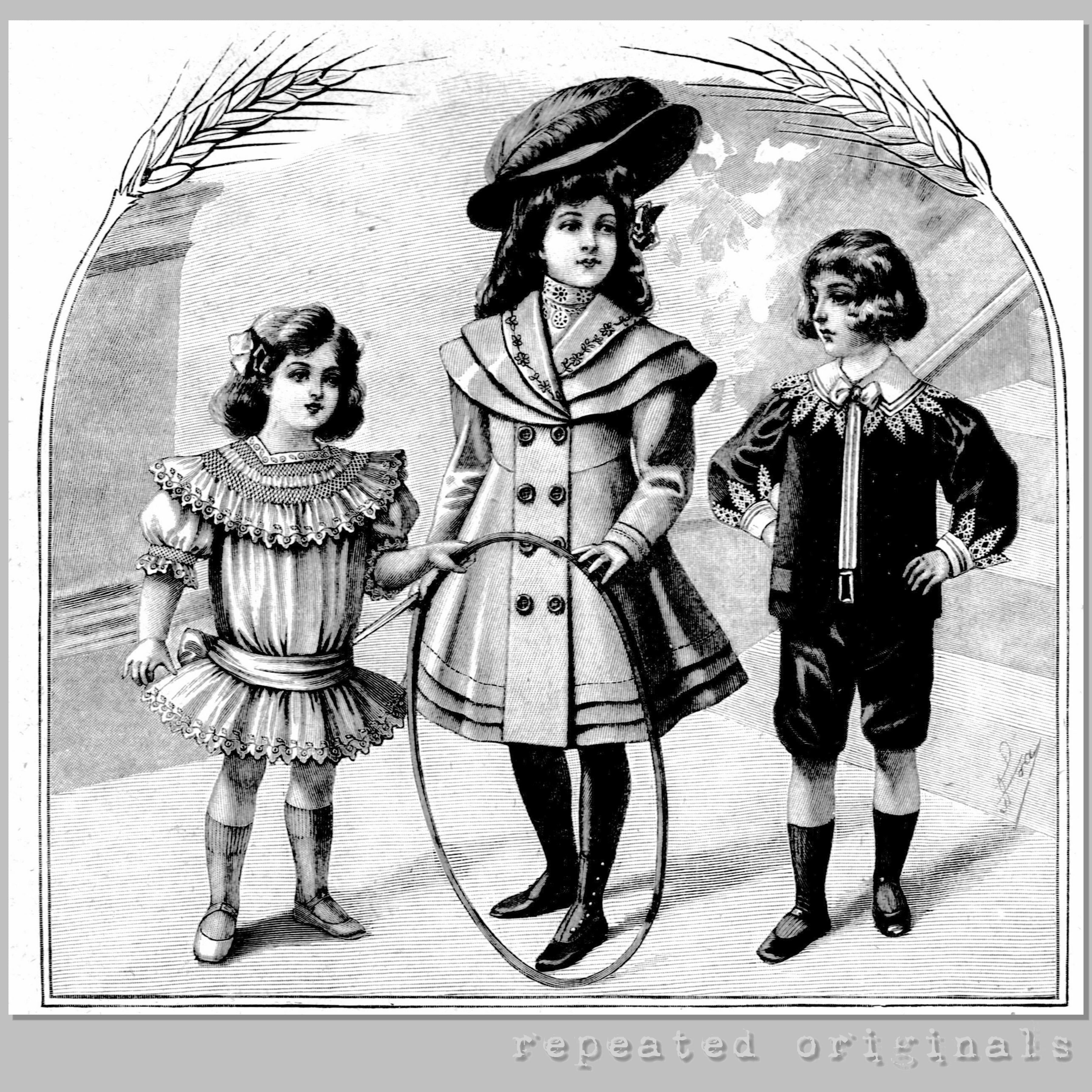 1900s Children and Infants – Repeated Originals